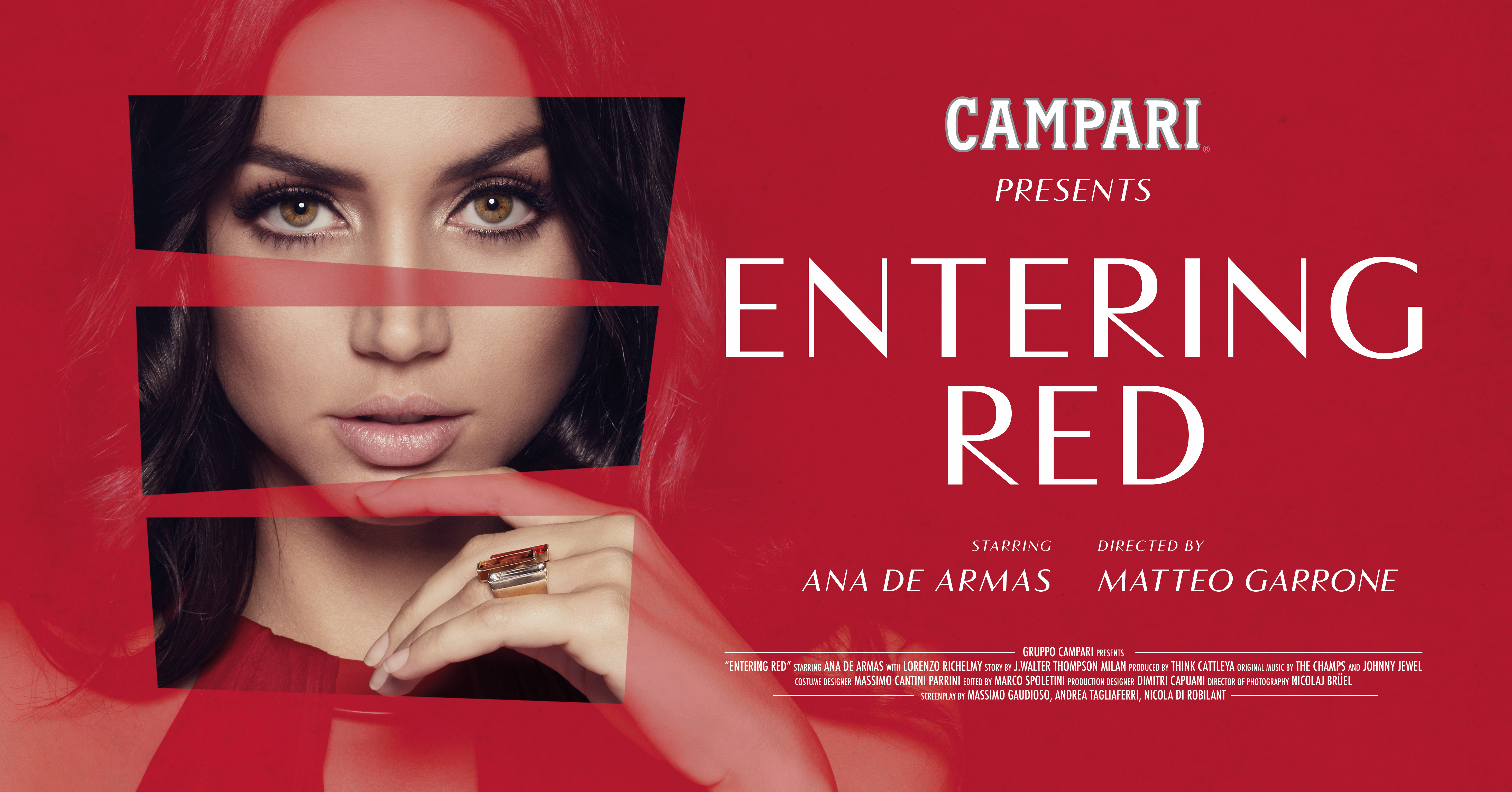 Ana De Armas e Matteo Garrone protagonisti di Campari Red Diaries col ...