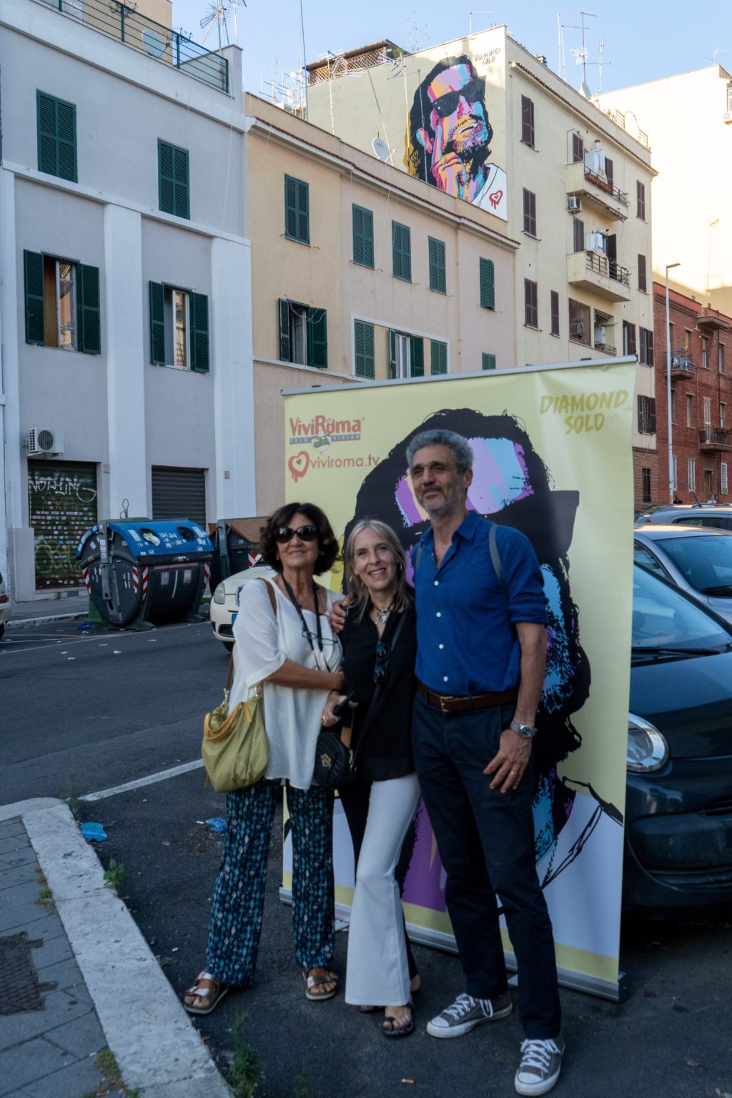 Murale d'autore per Massimo Marino: inaugurazione - VIVIROMA